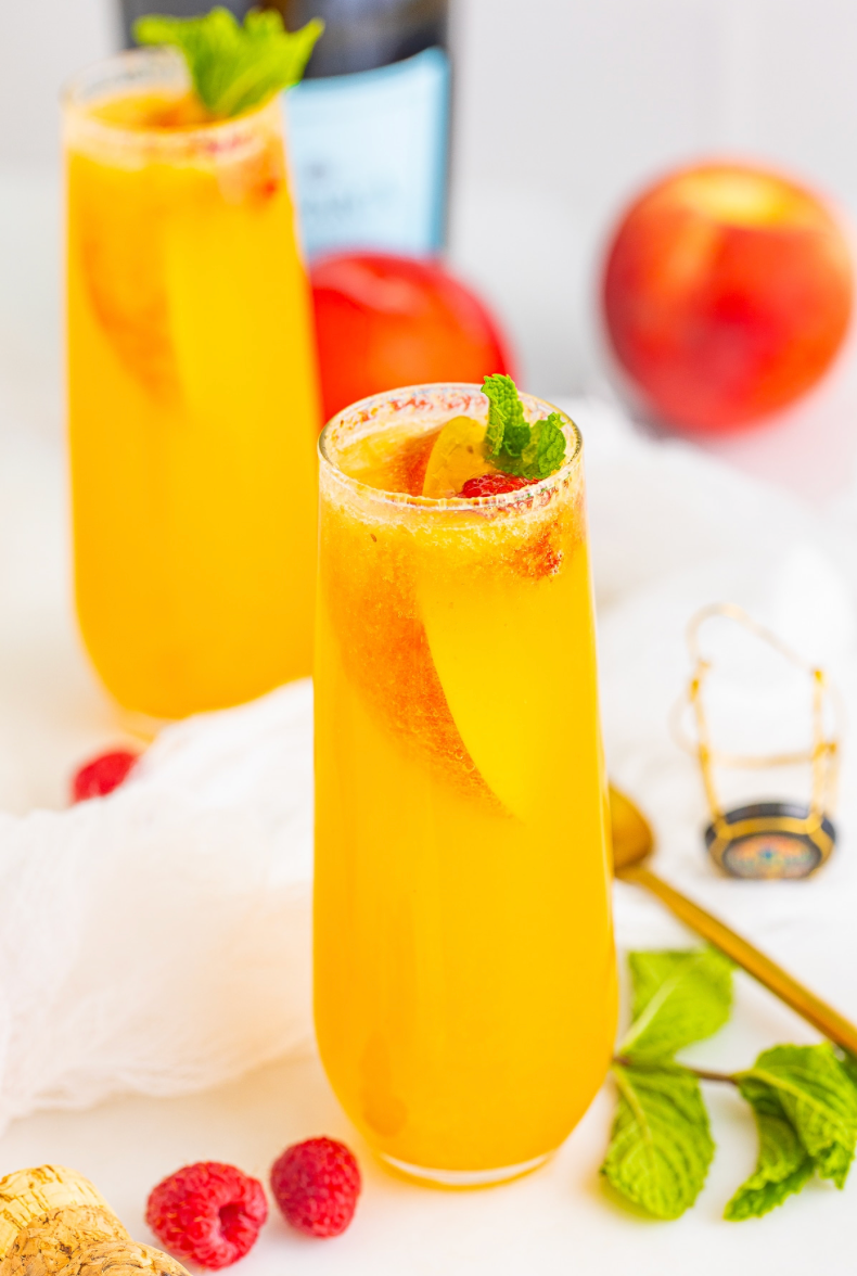Sip Cocktail: Peachy Keen Royale | The Sip Society